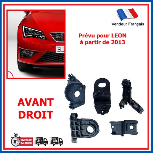 Kit Fixation Optique Phare Avant Droit pour Leon III à partir de 2013 ...