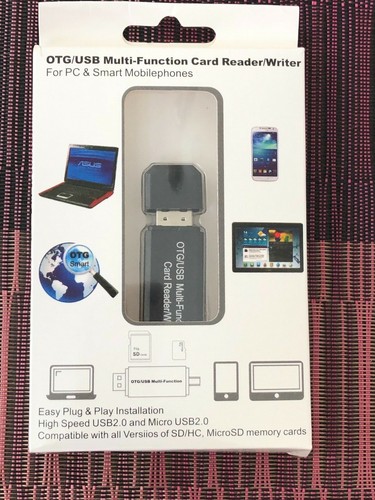 OTG USB Multifunction Card Reader Writer Brand New Original Packaging ...