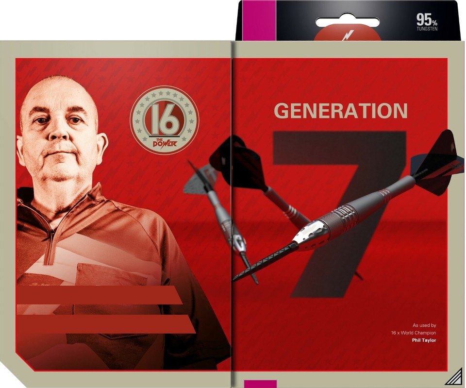 Target Phil Taylor - Power 9Five - G7 - Swiss Point - Steel Tip Darts ...