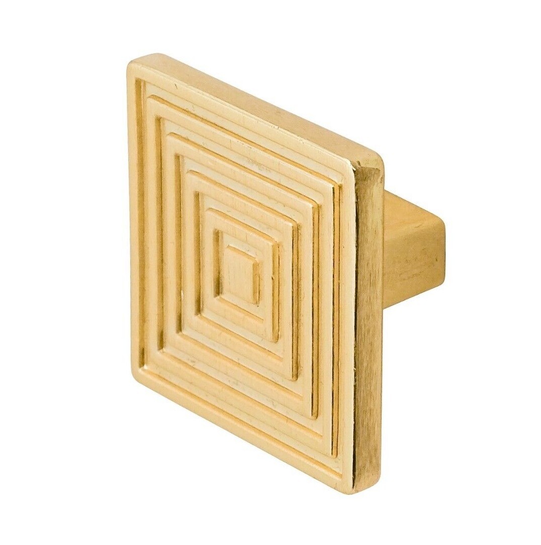 Solid Square Drawer Knobs Cabinet Drawer Cupboard Kitchen Knob ...