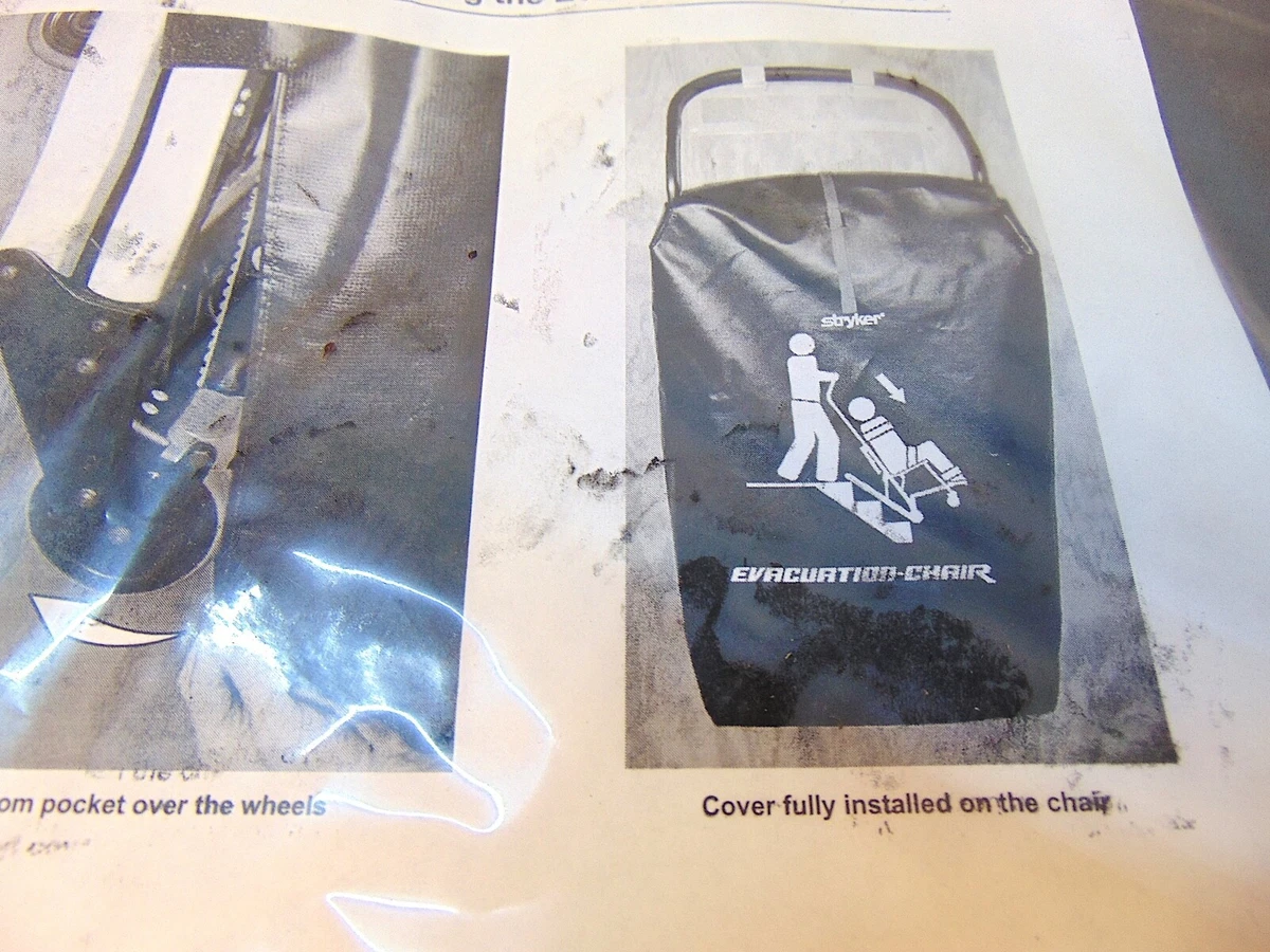 PENDING Stryker 6254 Evacuation Chair 500 LBS Capacity With, 44% OFF