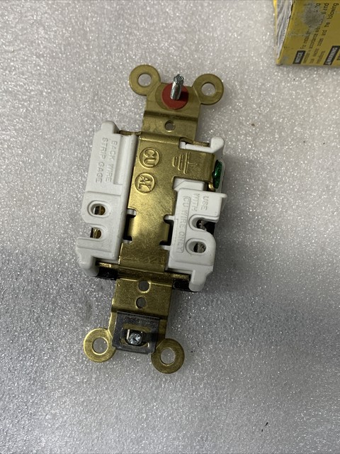 Hubbell Wiring Device-kellems HBL5361 Receptacle Single 20a 5-20r 125v ...