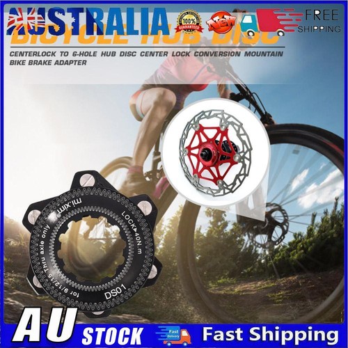 AU Centerlock to 6-hole Hub Disc Center Lock Conversion Mountain Bike ...