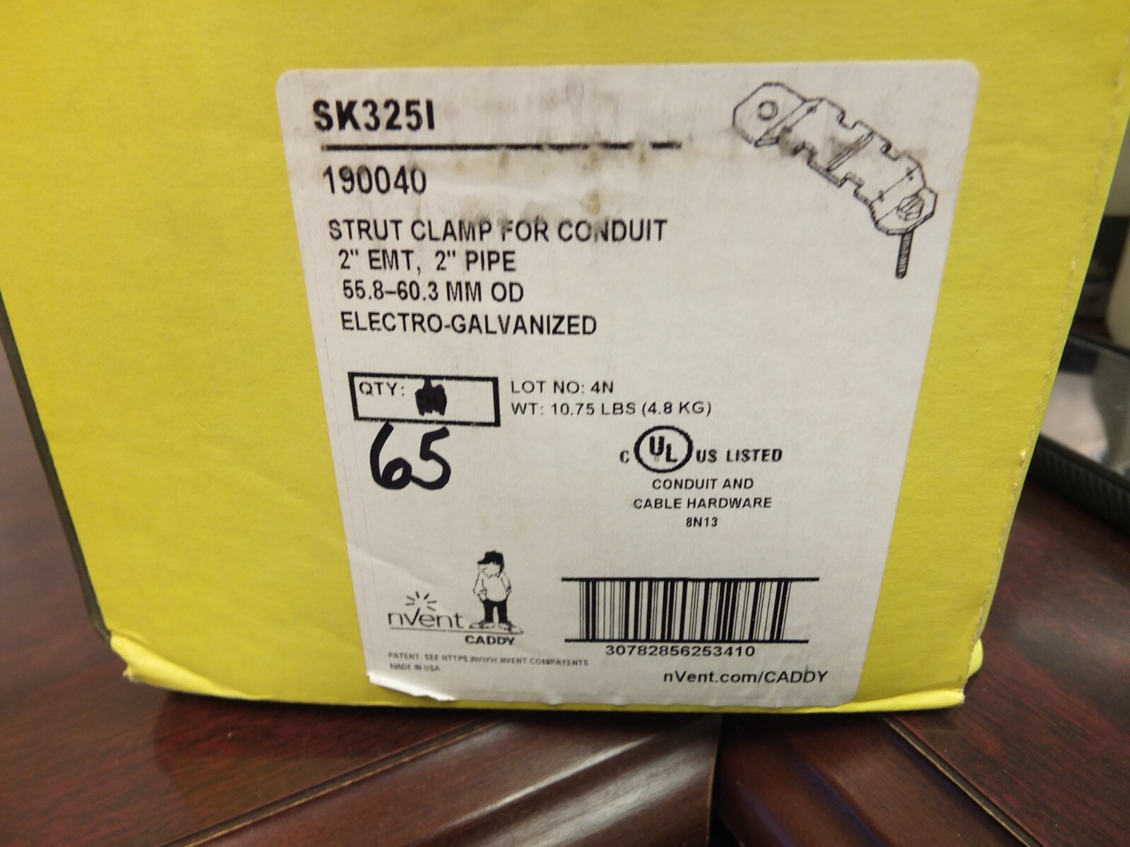 NVENT CADDY - 2" EMT CONDUIT STRUIT CLAMP - SK3251 - LOT OF 65 | eBay