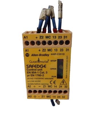 AB Guard Master Safedge Control Unit EN 954-1 Cat. 3 per EN 1760-2 | eBay