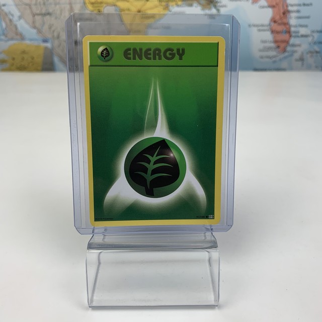 SHIPS SAME DAY Pokemon Card Leaf Grass Energy Green 2016 91/108 Common ...