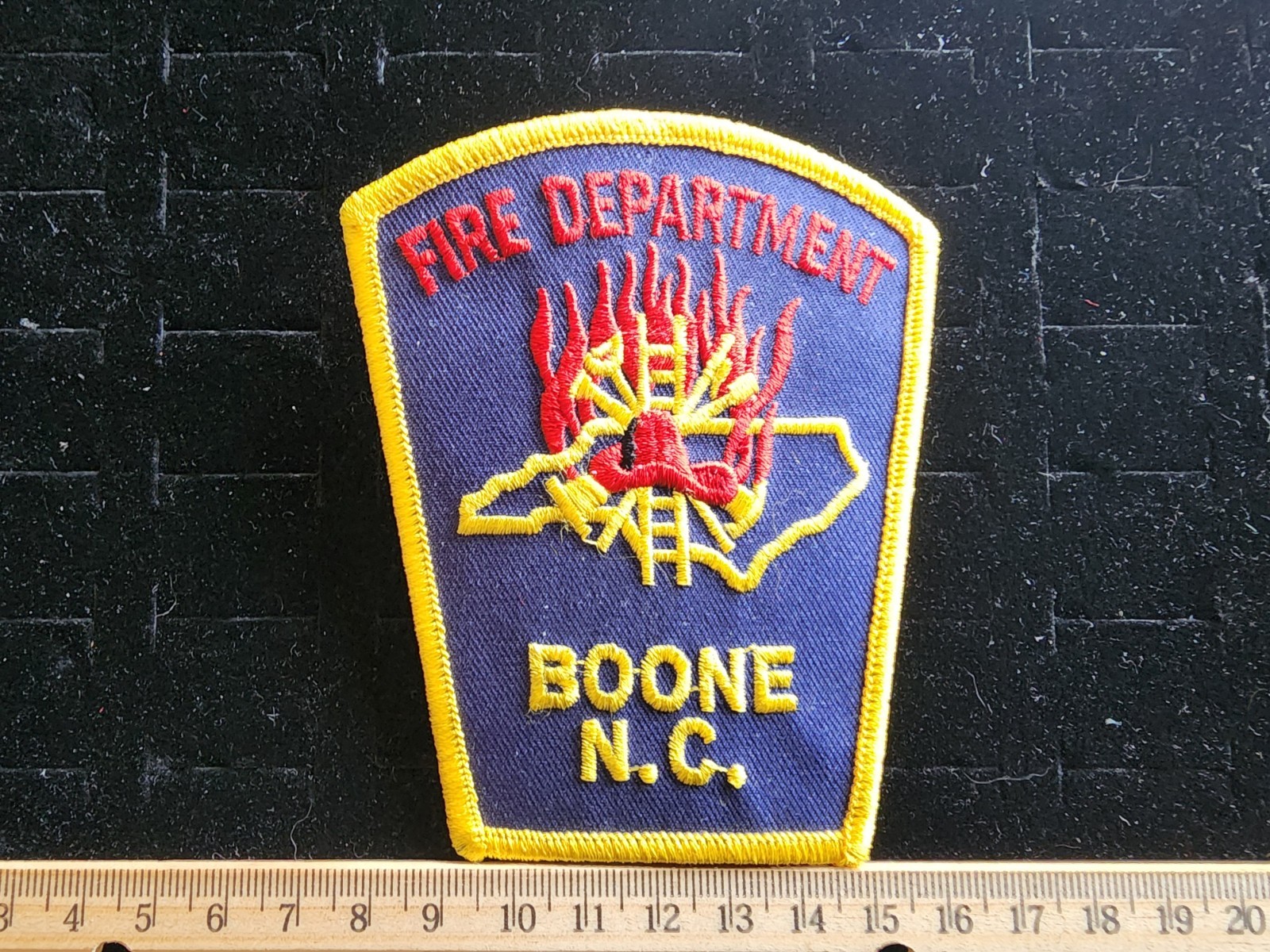 Vintage Fire Department Patch Boone North Carolina | eBay