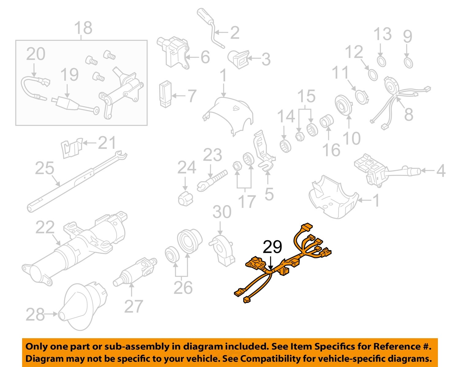 GM OEM 11-17 Express 2500 Shroud, Switches Levers-Harness 19210255 | eBay