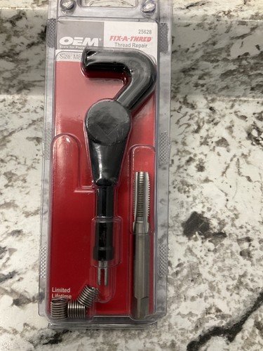 Oem Tools 25628 PERMANENT Helicoil Thread Repair Kit - Metric M8 - 1.25 ...