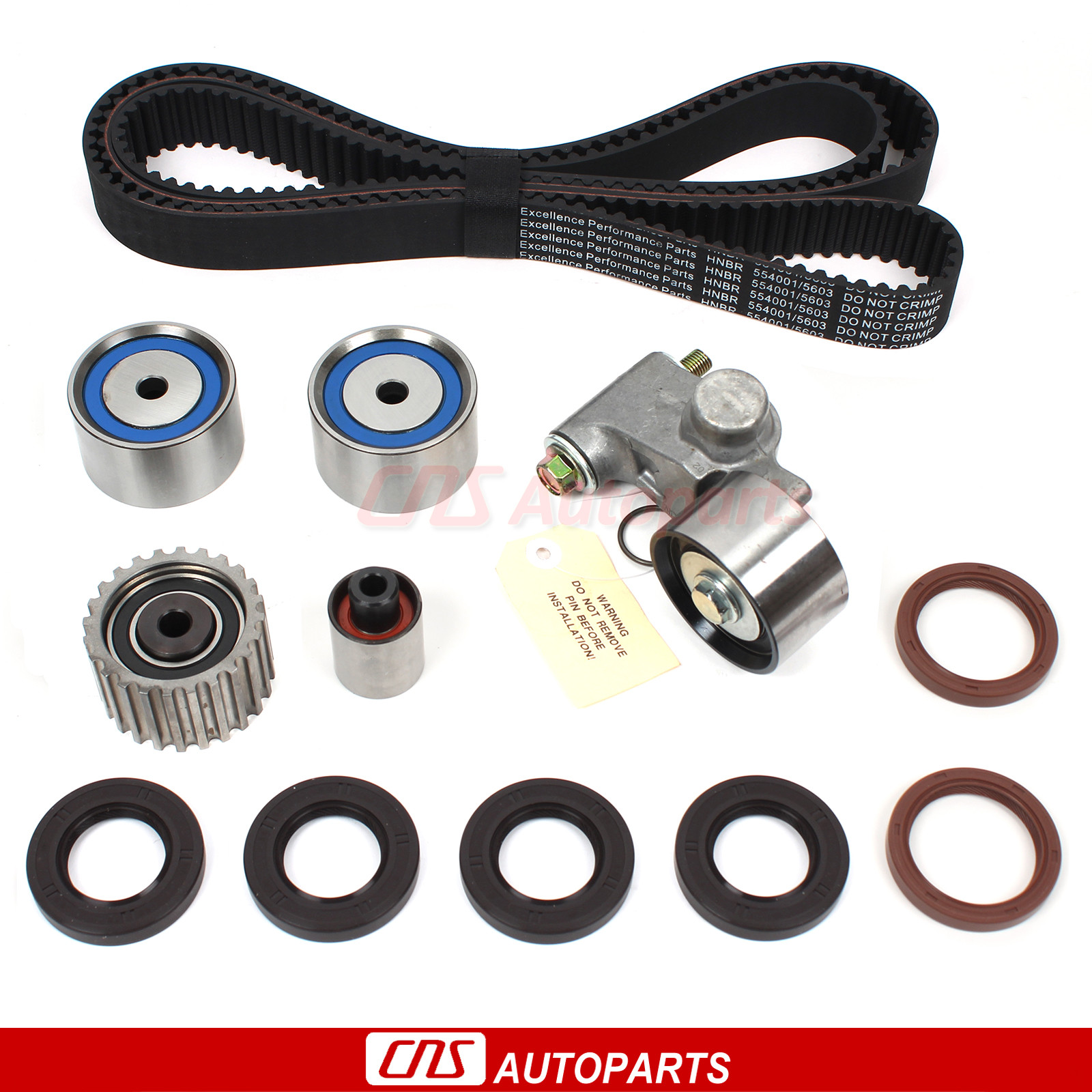 Fits 02-09 SUBARU WRX 2.0L 2.5L DOHC "HNBR" Timing Belt Kit EJ20T EJ25D ...