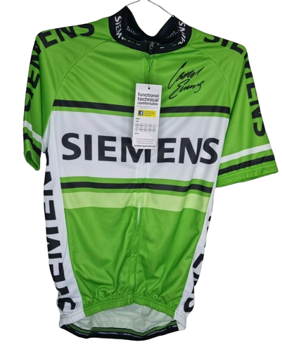 Siemens Body Torque Cycling Jersey in Green Adult Men's Size S Cadel ...