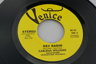 Carlena Williams: I Won't Be Completely Happy / Hey Radio [Unplayed ...