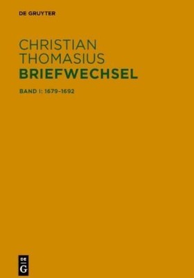 Frank Andrea C Grunert Thiele Thomasius Briefe 1679-1692 (Hardback) (US ...