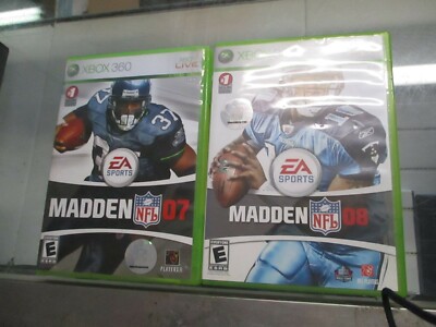 EA Sports Madden 07 / EA sports Madden 08 Xbox 360 | eBay
