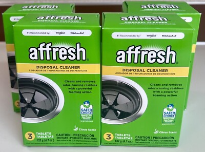 Affresh Garbage Disposal Cleaner, 4 Boxes | eBay