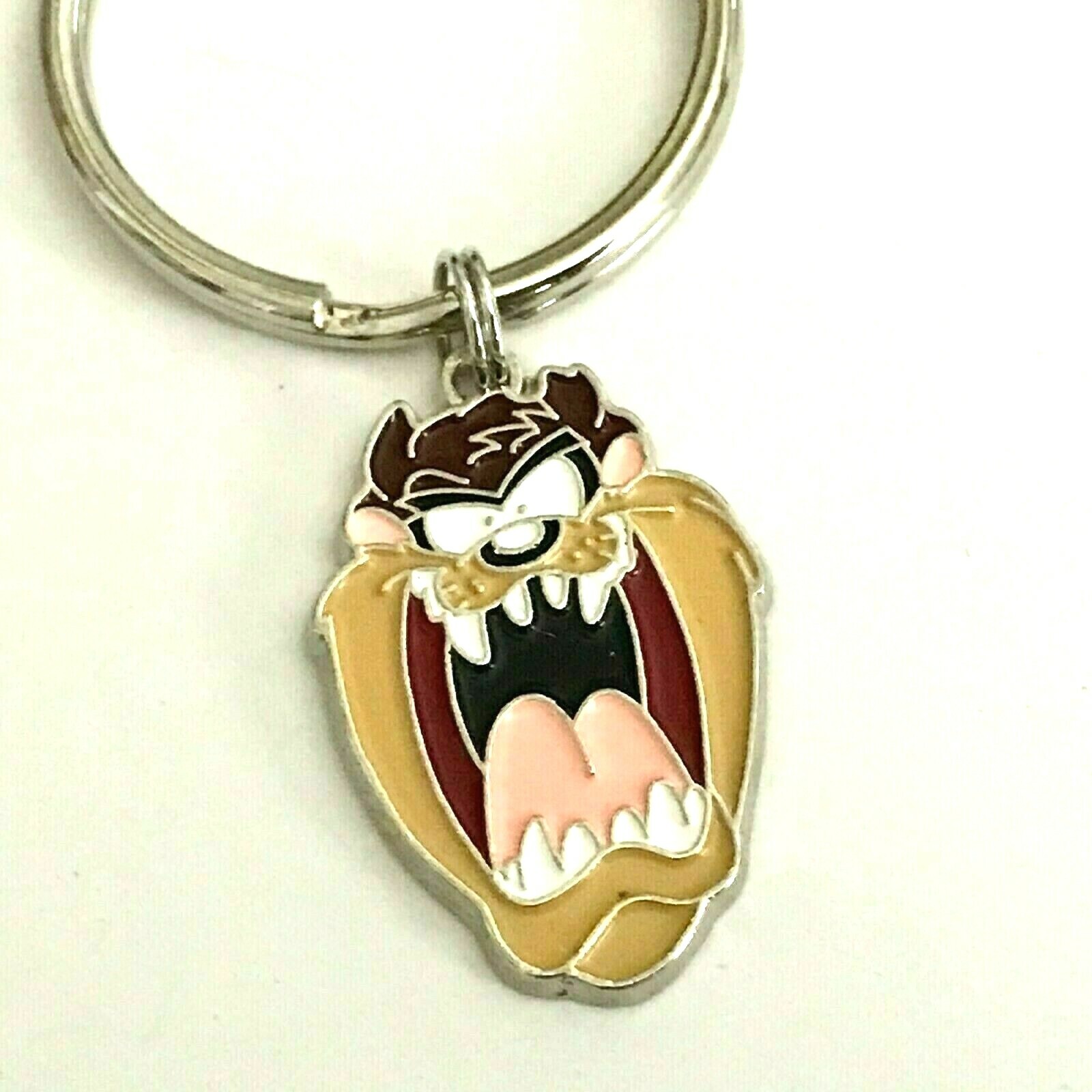 Vintage Taz Tas Tasmanian Devil Keychain Keyring Warner Bros Looney ...