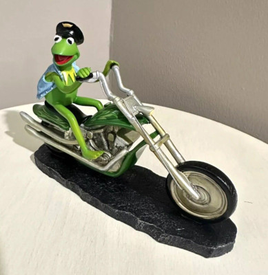 KERMIT THE FROG Easy Green Rider MUPPET Motorcycle Mania Collect. with ...