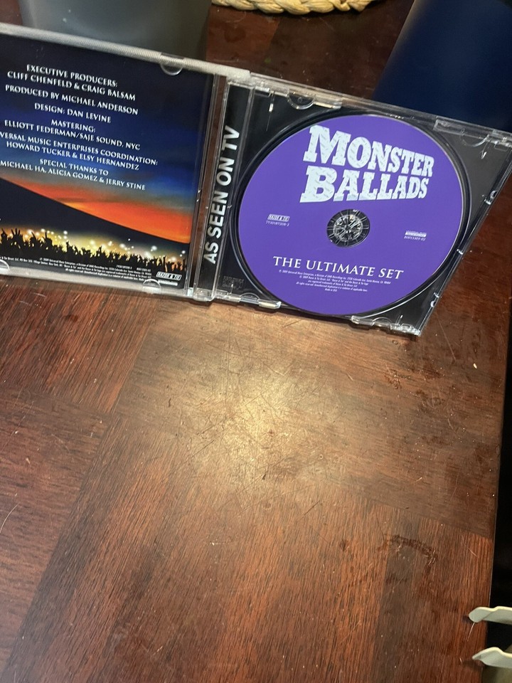 Various Artists- Monster Ballads CD Good condition | eBay