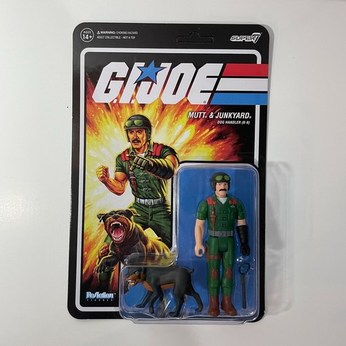 G.I. Joe | Super7 ReAction Figure | Mutt & Junkyard Dog Handler K-9 ...