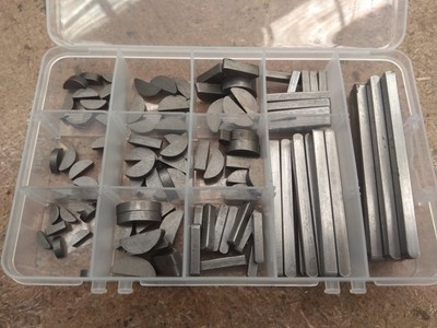 BOITE 120 CHAVETTES VARIÉES | eBay