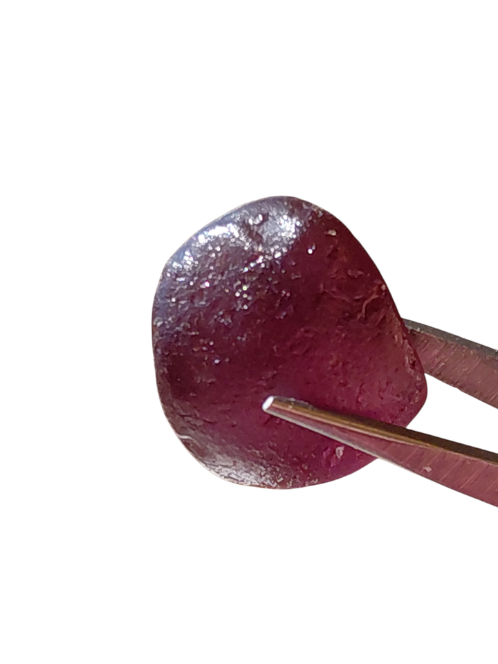Garnet color changing facet rough, 25 carats, pink, purple, & blue ...