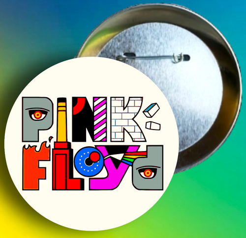 Pink Floyd Pin 70s 80s Music 1.5" Pinback Buttons Psychedelic Classic Rock Pins | eBay