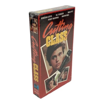 NEW! Cutting Class (VHS, 1988) Republic Pictures Brad Pitt SEALED ~FREE SHIPPING 17153077339| eBay