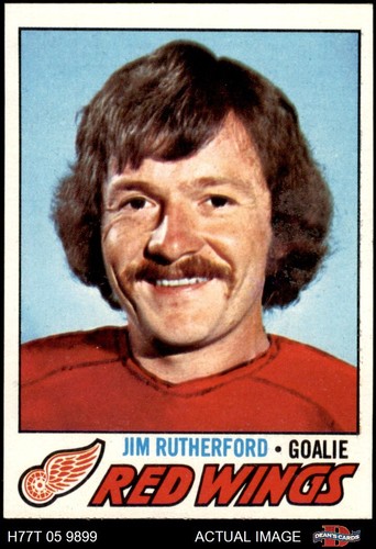 1977 Topps #239 Jim Rutherford Red Wings 7 - NM | eBay
