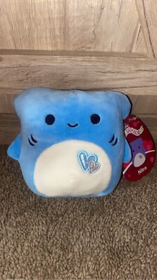 NWT - Squishmallow - Valentine's Day - 5" Nitro the Hammerhead Shark ...