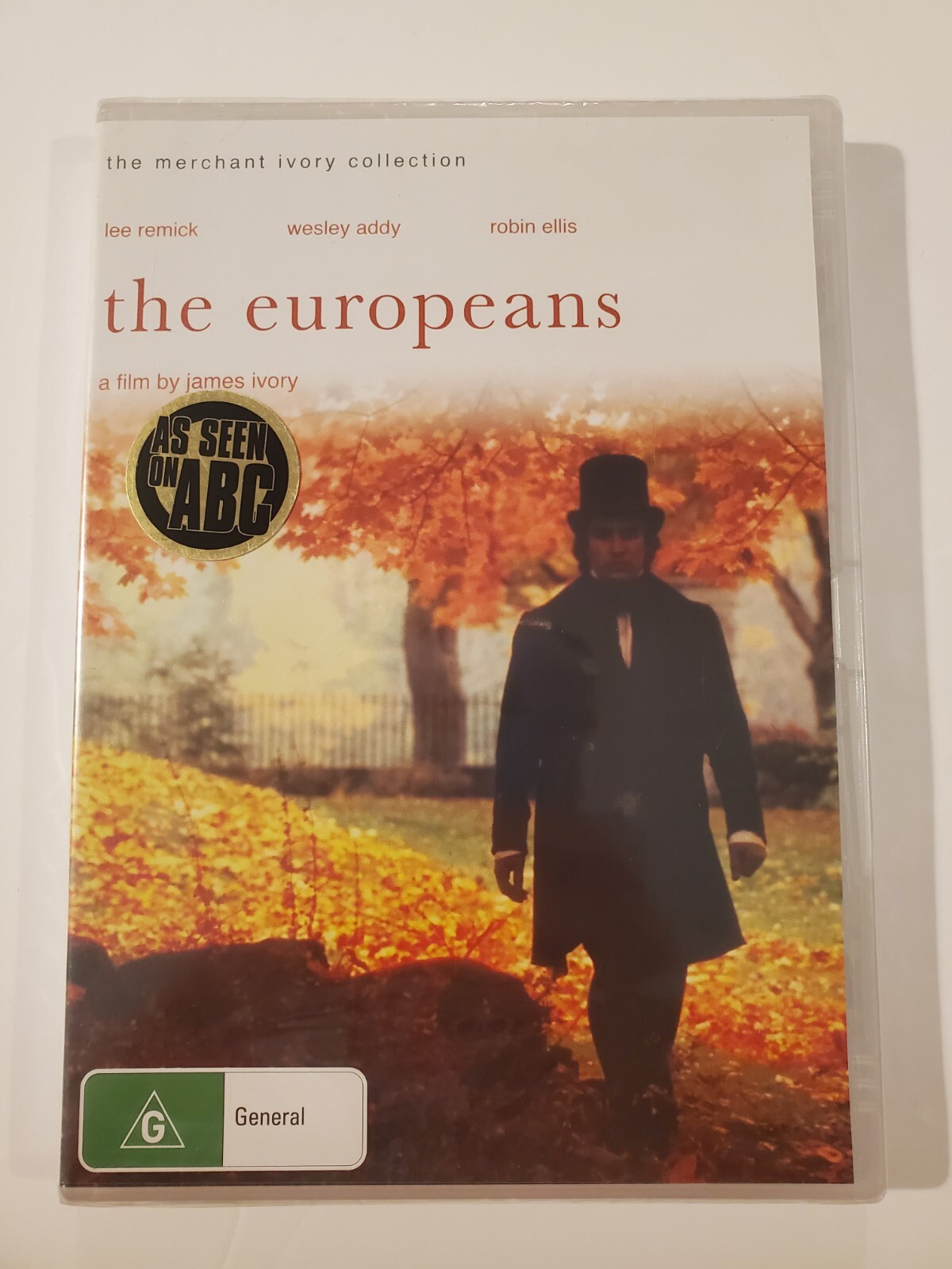 The Europeans (DVD, 2003, The Merchant Ivory Collection) for sale ...
