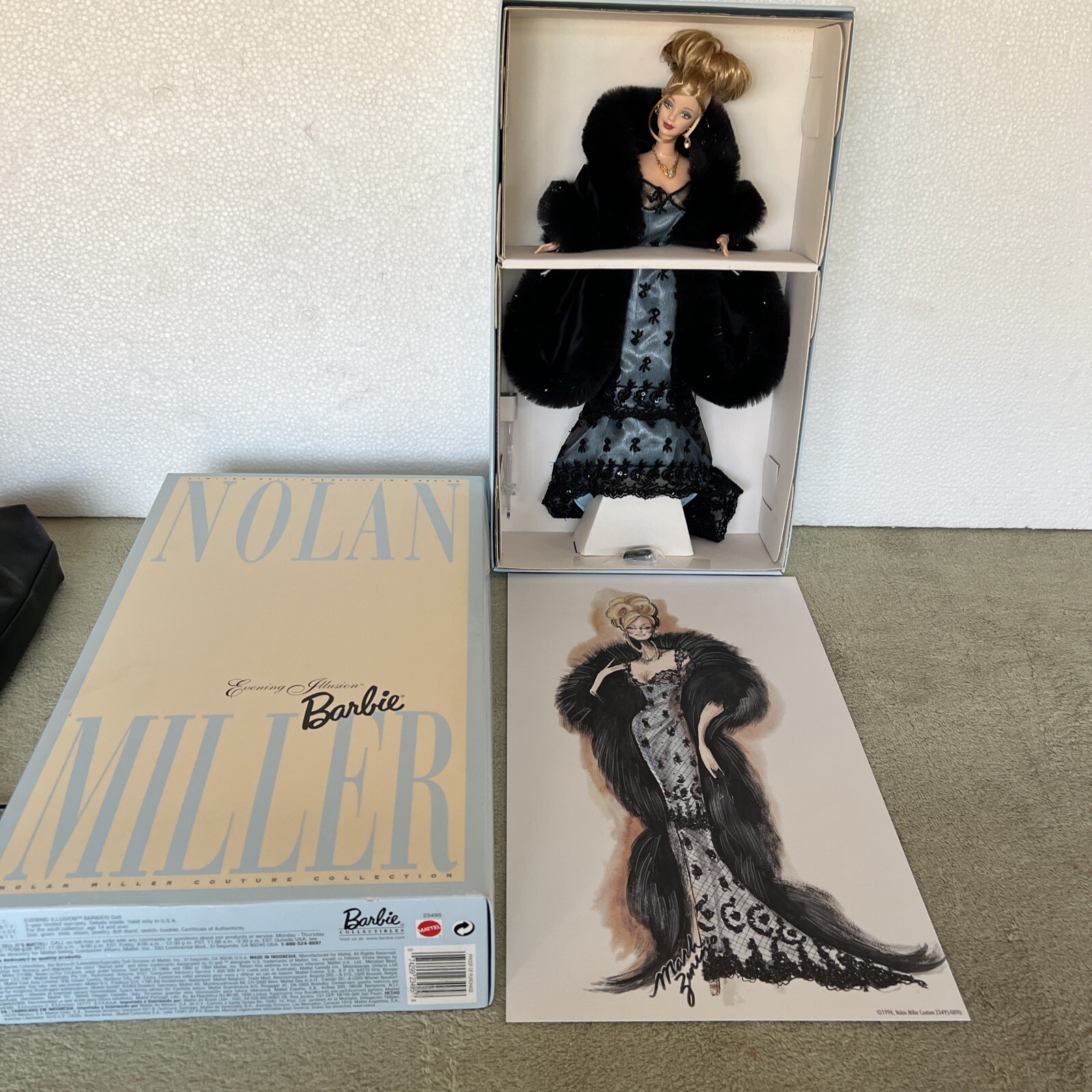 1999 Mattel Nolan Miller Evening Illusion Barbie Doll 23495 NRFB | eBay