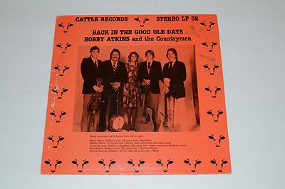 Bobby Atkins and the Countrymen - Back In The Good Ole Days PROMO FAST ...