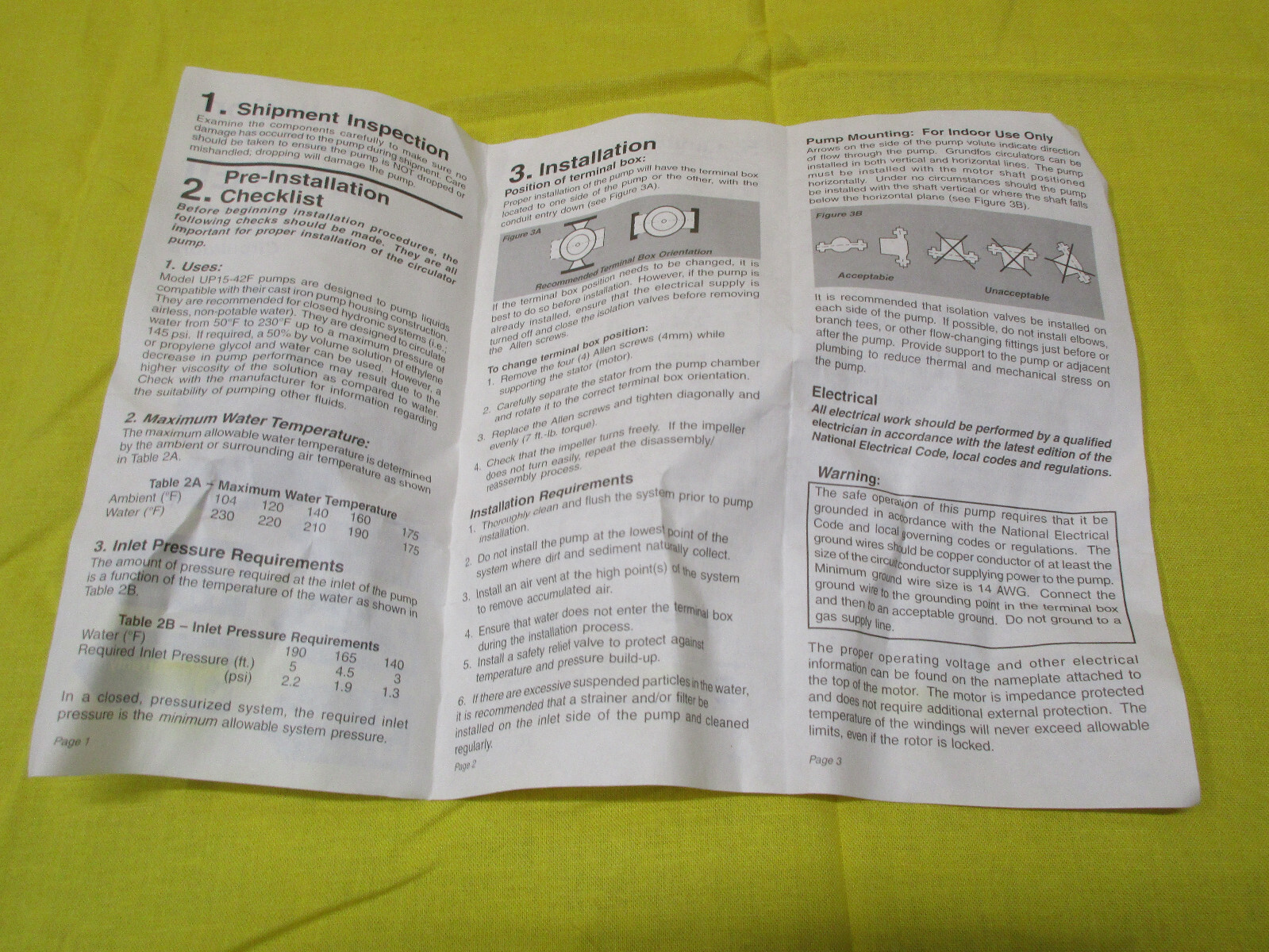 Grundfos UP15-42F Recirculator Pump for sale online | eBay