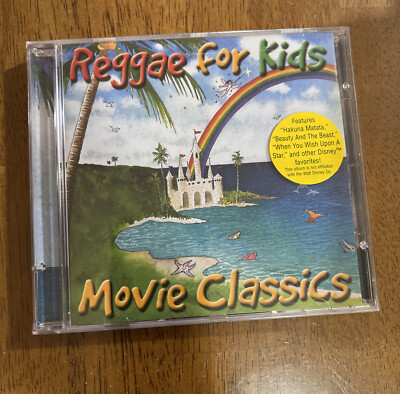 REGGAE FOR KIDS - Disney Movie Classics CD Sealed Beauty And The Beast ...