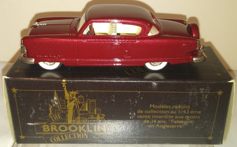 BROOKLIN MODELS 1954 NASH AMBASSADOR BRK 34 1/43 DIECAST MODEL MIB | eBay