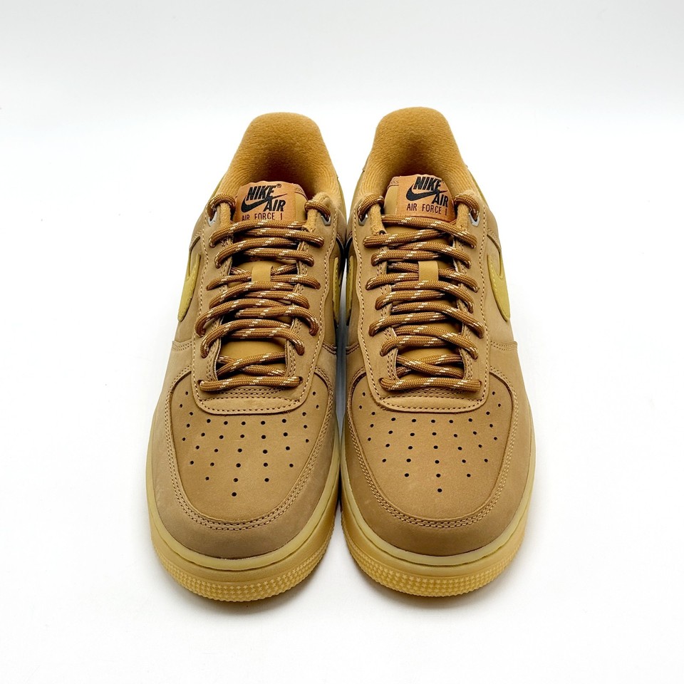 *NEW* MEN Nike Air Force 1 '07 WB Flax / Gum Light Brown (CJ9179 200) 👍 ...
