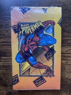 1997 FLEER SKYBOX MARVEL SPIDER-MAN TRADING CARDS HOBBY BOX NEW SEALED ...