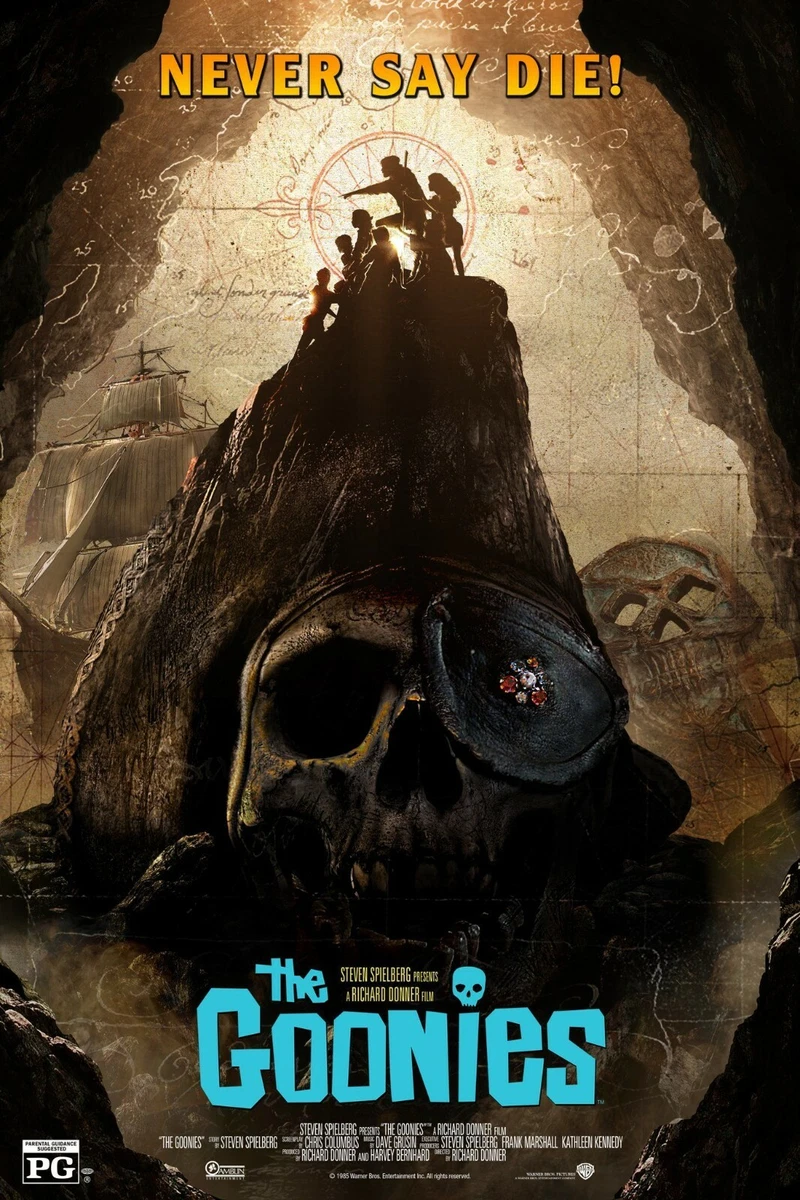 Goonies Skull Poster