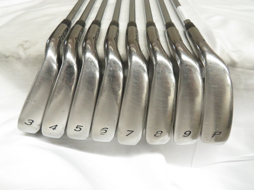 Used TaylorMade r7 Iron Set 3-PW TaylorMade REAX Stiff Steel Shafts S ...