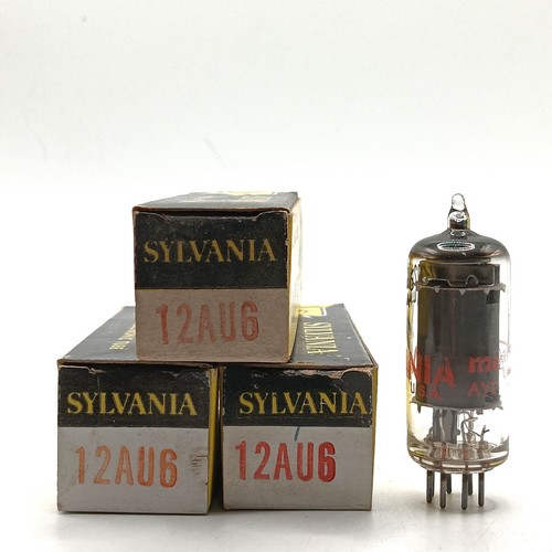Sylvania 12AU6 Vacuum Tube Trio HF94 Vintage Radios Amp Mixers R ...