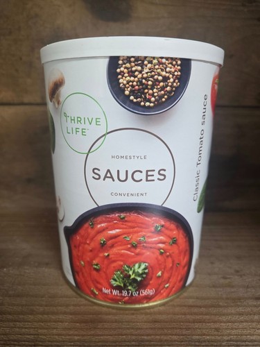Thrive Life Freeze Dried Classic Tomato Sauce ~ 10 year Shelf Life | eBay