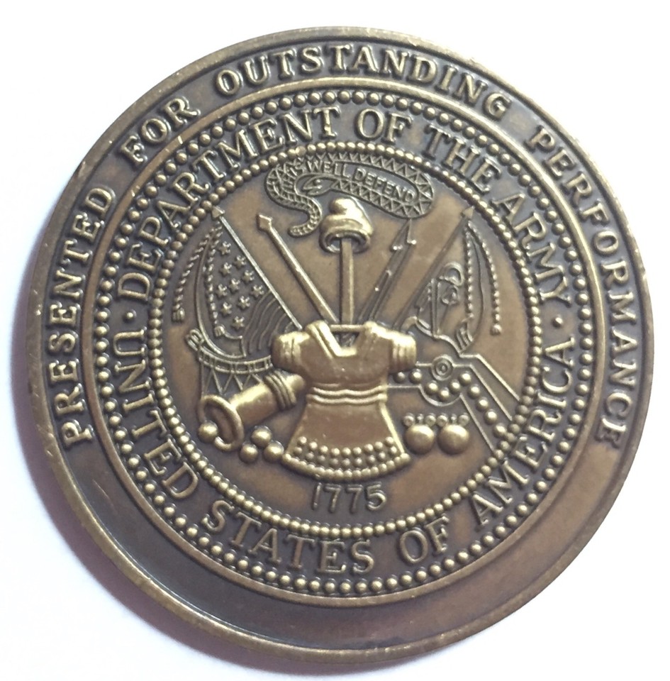 Army Security Assistant Agency Challenge Coin | eBay