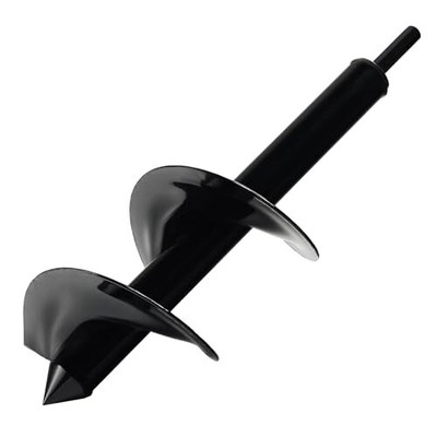 4 x 12 Inch Auger Drill Bit for Planting, Garden Auger Spiral Assorted ...