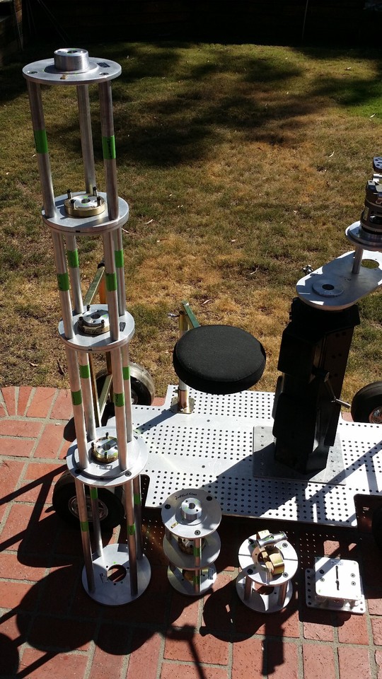 Camera Riser , Modern Studio, 12" Rise ,4 Column, 8" Plate,Mitchell to ...