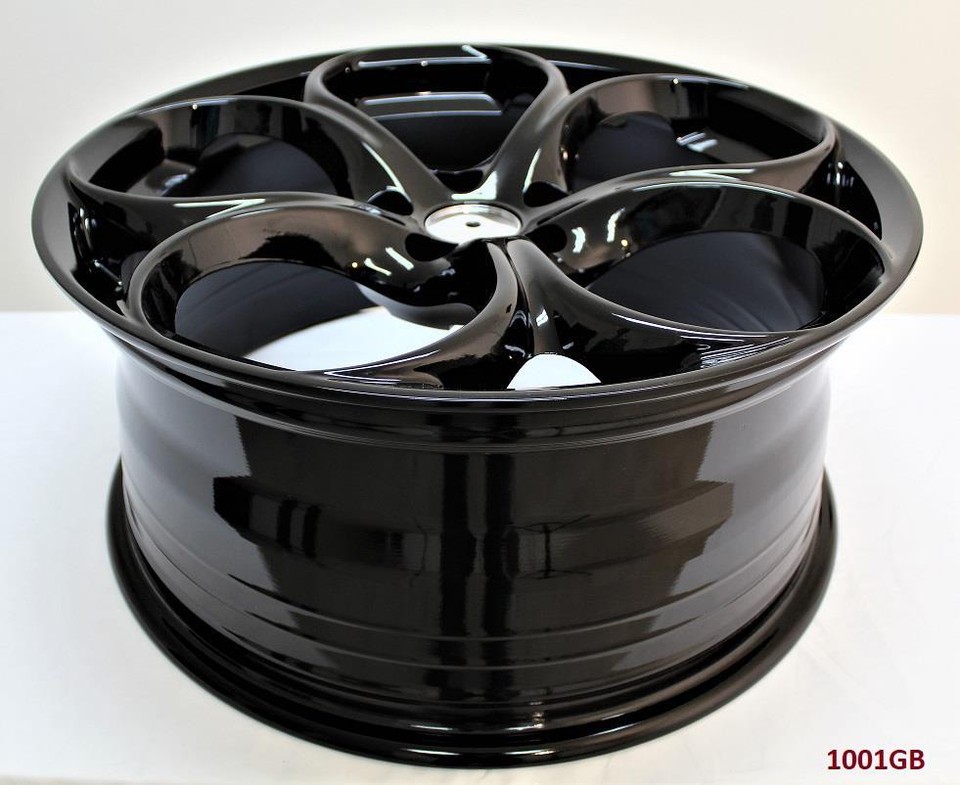 2017 & Up ALFA ROMEO GIULIA 19'' 5x110 5 Spoke Wheels | Black ...