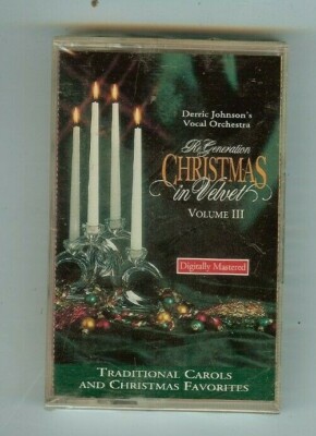 CHRISTMAS IN VELVET - VOL.3 - DERRIE JOHNSON - CASSETTE - NEW - SEALED ...