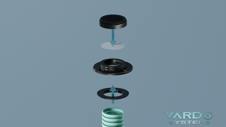 12V Volt Ventilation Kit DIY Inline Fan Air Extraction Inlet Outlet ...