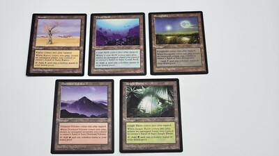 5 Karoo Land - Visions - 1x of each - MP-NM - Sets - Magic MTG FTG | eBay