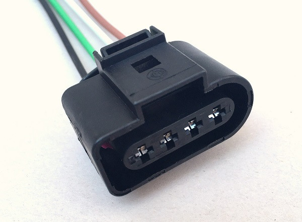 Audi VW Ignition Coil Connector Repair Kit Harness Plug Wiring 4 pin ...
