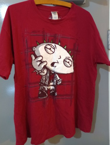Family Guy Punk Stewie T-shirt XL | eBay